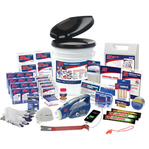 Emergency Ready Survival Preparedness Lockdown Container Survival Kit